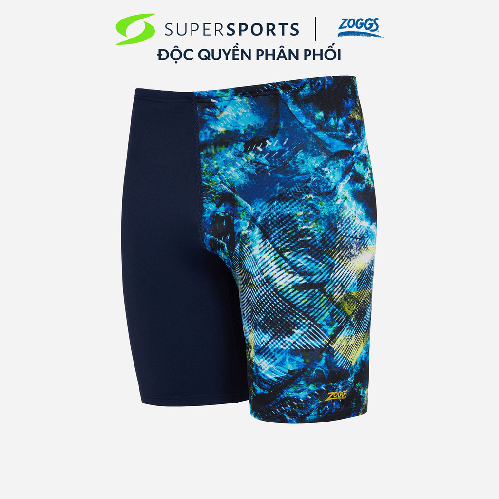 Quần Bơi Nam Zoggs Mid - Xanh Navy - 462771-STRI | Shopee Việt Nam