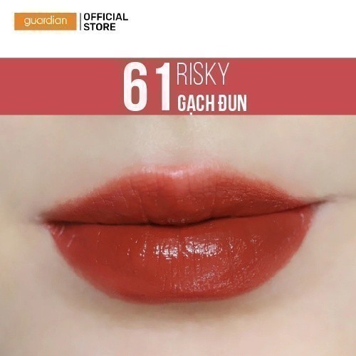 Son Kem Bóng Maybelline Super Stay Vinyl Ink #61 Risky Gạch Đun 4.2ml ...