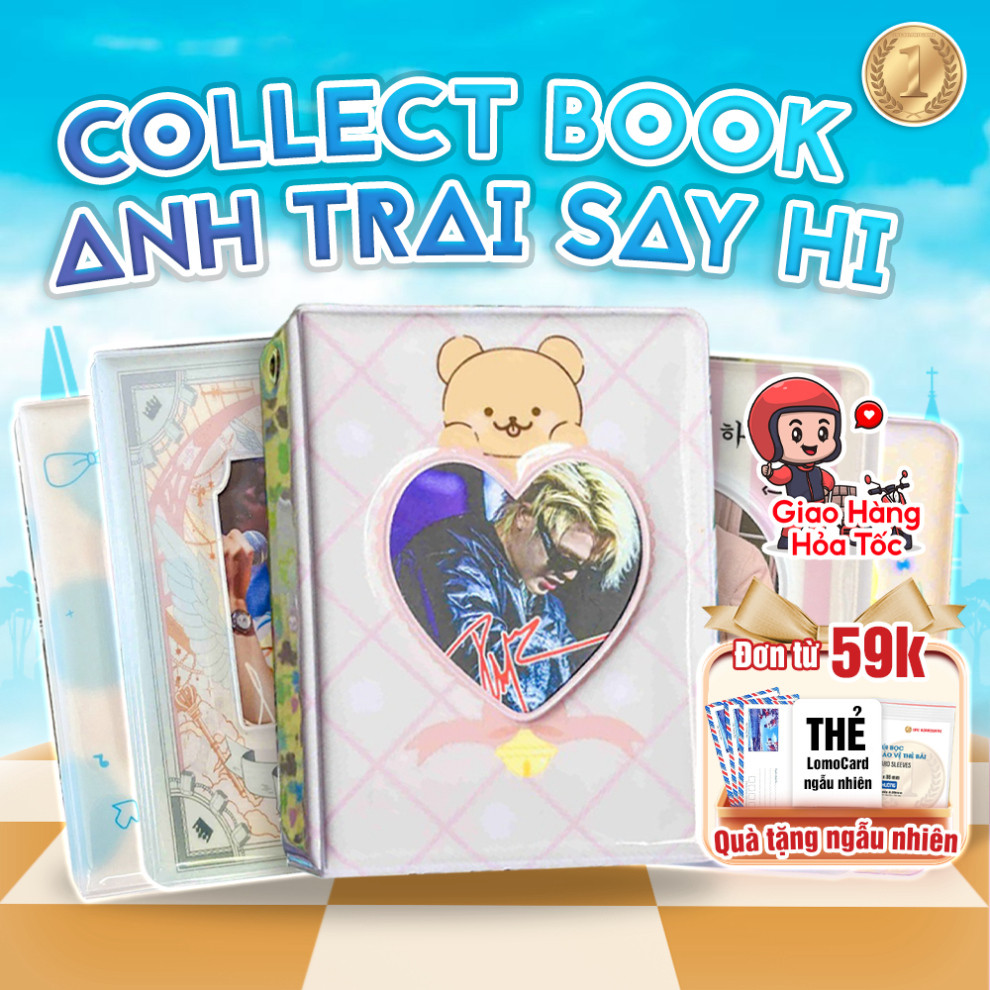 Binder đựng thẻ 6 x 9 cm Lomo Card Anh Trai Say Hi Phong Cách Hàn Quốc ...