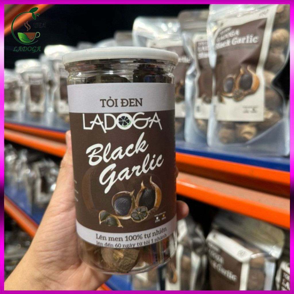 Tỏi đen cô đơn LADOGA loại 1, đóng 250G và 500G - 100% lên men tự nhiên ...