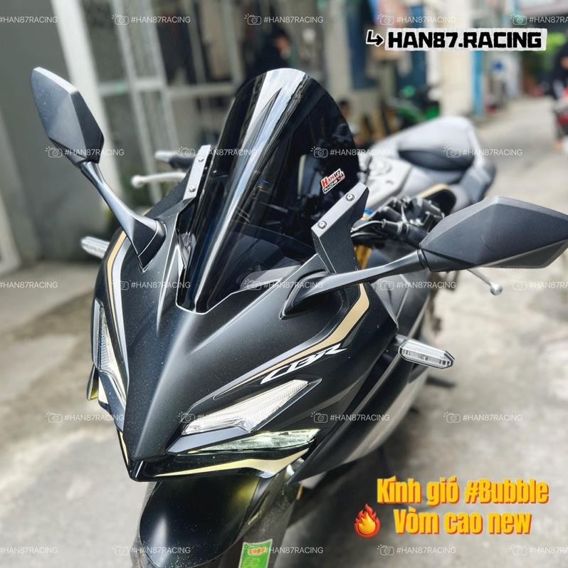 Kính gió độ CBR150 2021/2024 mẫu vòm cao bubble high ( mẫu Bubble Indo - kính gió thailand ...