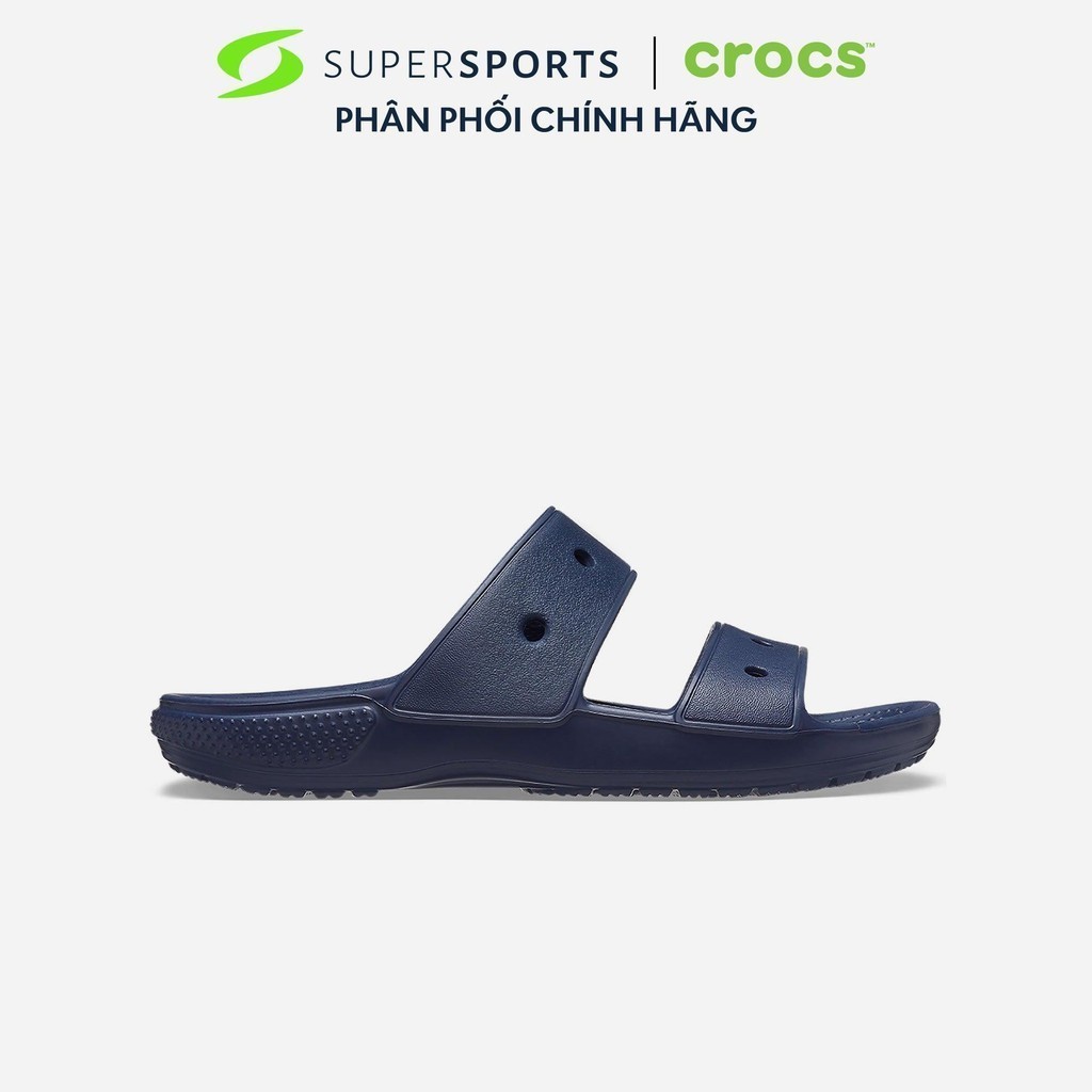 Dép Quai Ngang Unisex Crocs Classic - Xanh Navy - 206761-410 ADS1 LS100 ...