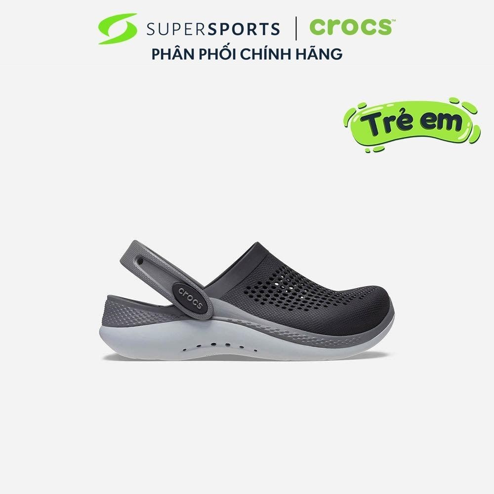 Giày Clog Trẻ Em Crocs Literide 360 - Đen - 207021-0DD ADS200 LS300 ...