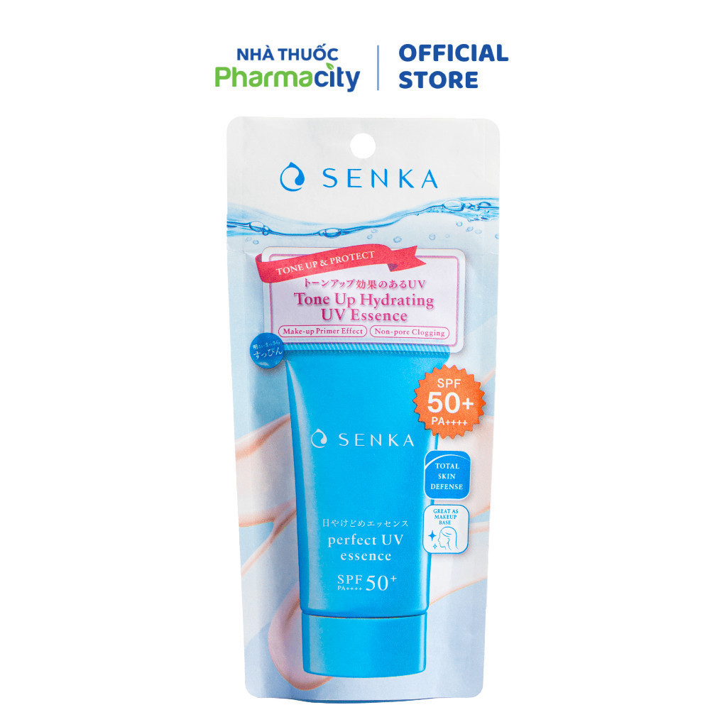 Kem Senka bảo vệ da trước ánh nắng Perfect UV Essence SPF 50+ PA++++ (Tuýp 50g) | Shopee Việt Nam