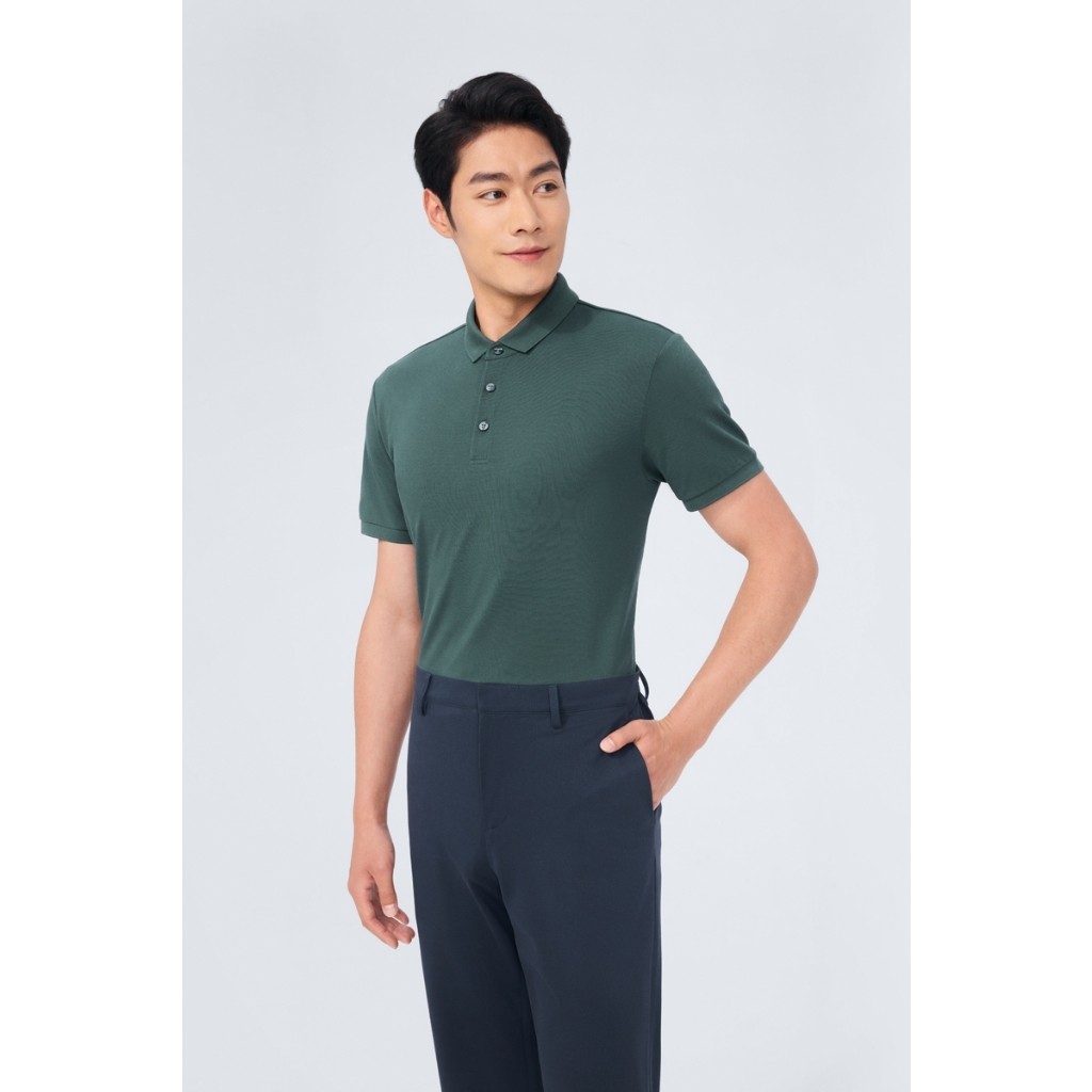 Áo Polo nam Pique Tay ngắn Kháng nước, chống bám bẩn P21-01 | Shopee ...