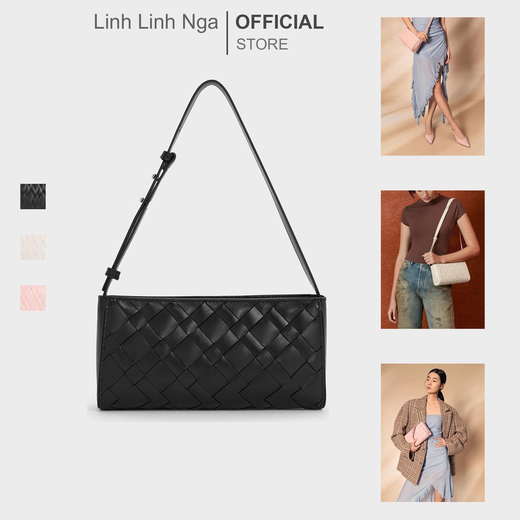 Túi C&K Ivette Woven Elongated Shoulder Bag - CK2-20271571 chính hãng ...