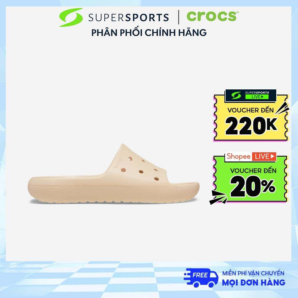Dép Quai Ngang Unisex Crocs Classic V2 - Be - 209401-2DS ADS1 LS100 ...