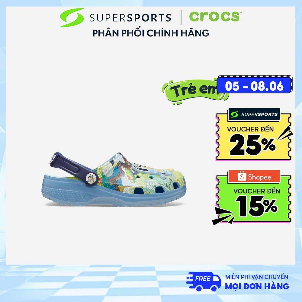Giày Clog Trẻ Em Crocs Classic Bluey - Nhiều Màu - 210559-90H ADS2 ...