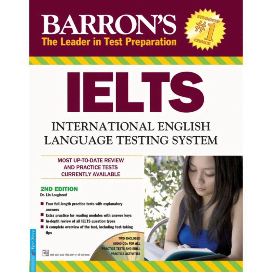 Sách - Barron's IELTS International English (2nd edition - QR Code ...