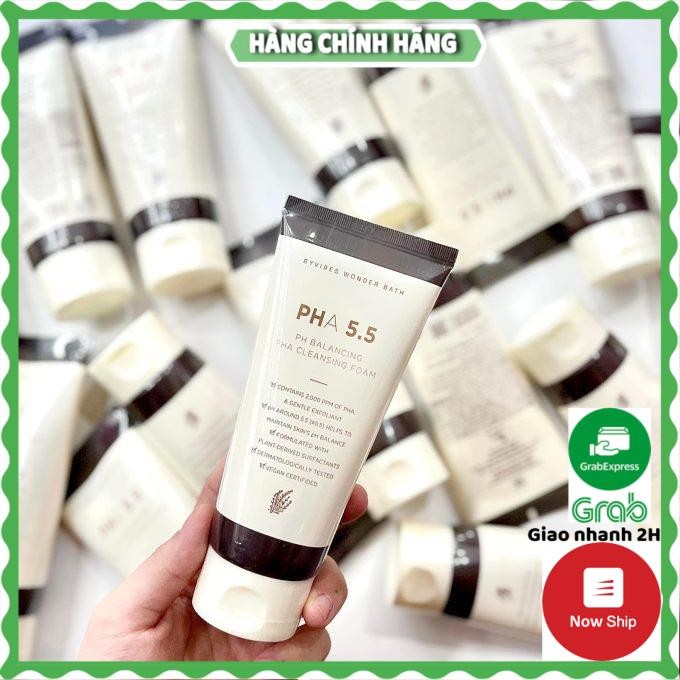 Sữa Rửa Mặt Byvibes Wonder Bath PHA 5.5 Dịu Nhẹ 130ml - HANA | Shopee Việt Nam