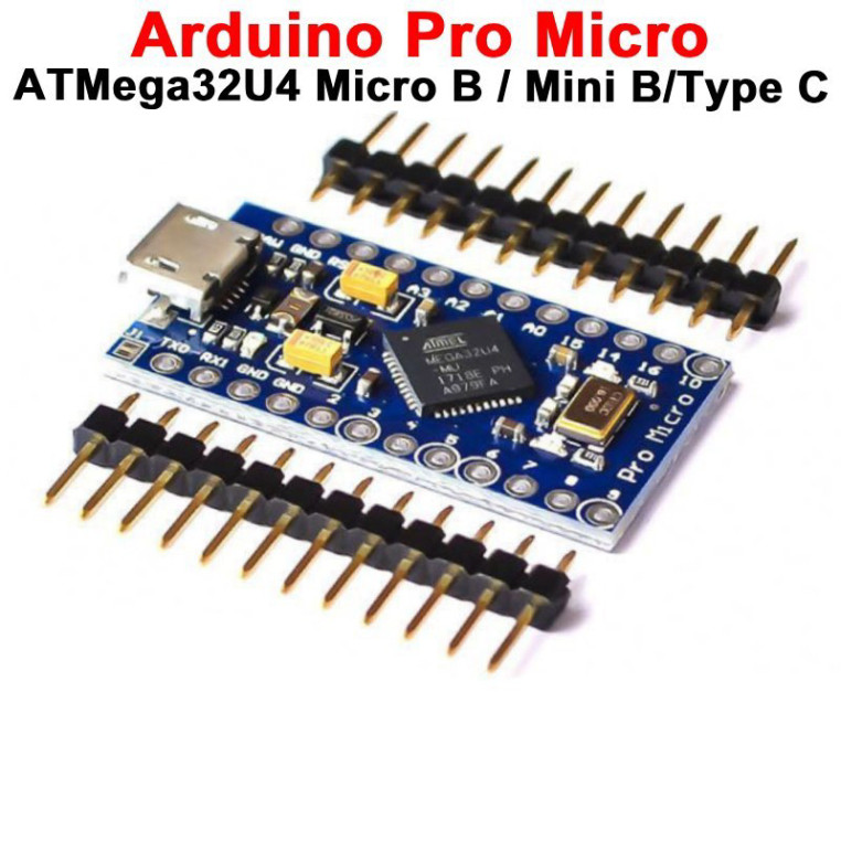 Mạch Arduino Pro Micro ATMega32U4 cổng Micro B / Mini B || | Shopee Việt Nam