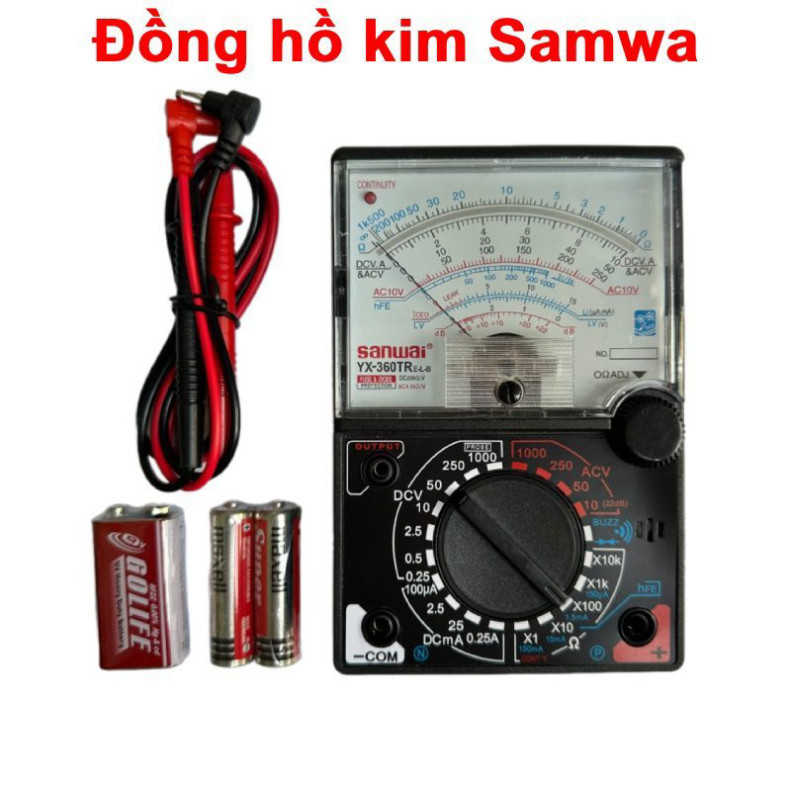 Đồng hồ vạn năng, đồng hồ kim đo điện VOM Samwa || | Shopee Việt Nam