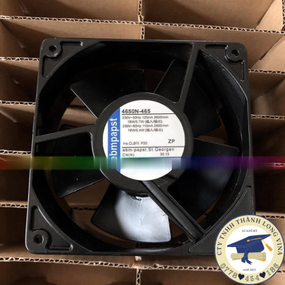 Quạt hút EBMPAPST 4650N-465, 230VAC, 120x120x38mm | Shopee Việt Nam
