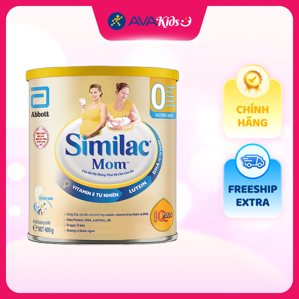 Sữa bầu Similac Mom hương vani 400g | Shopee Việt Nam