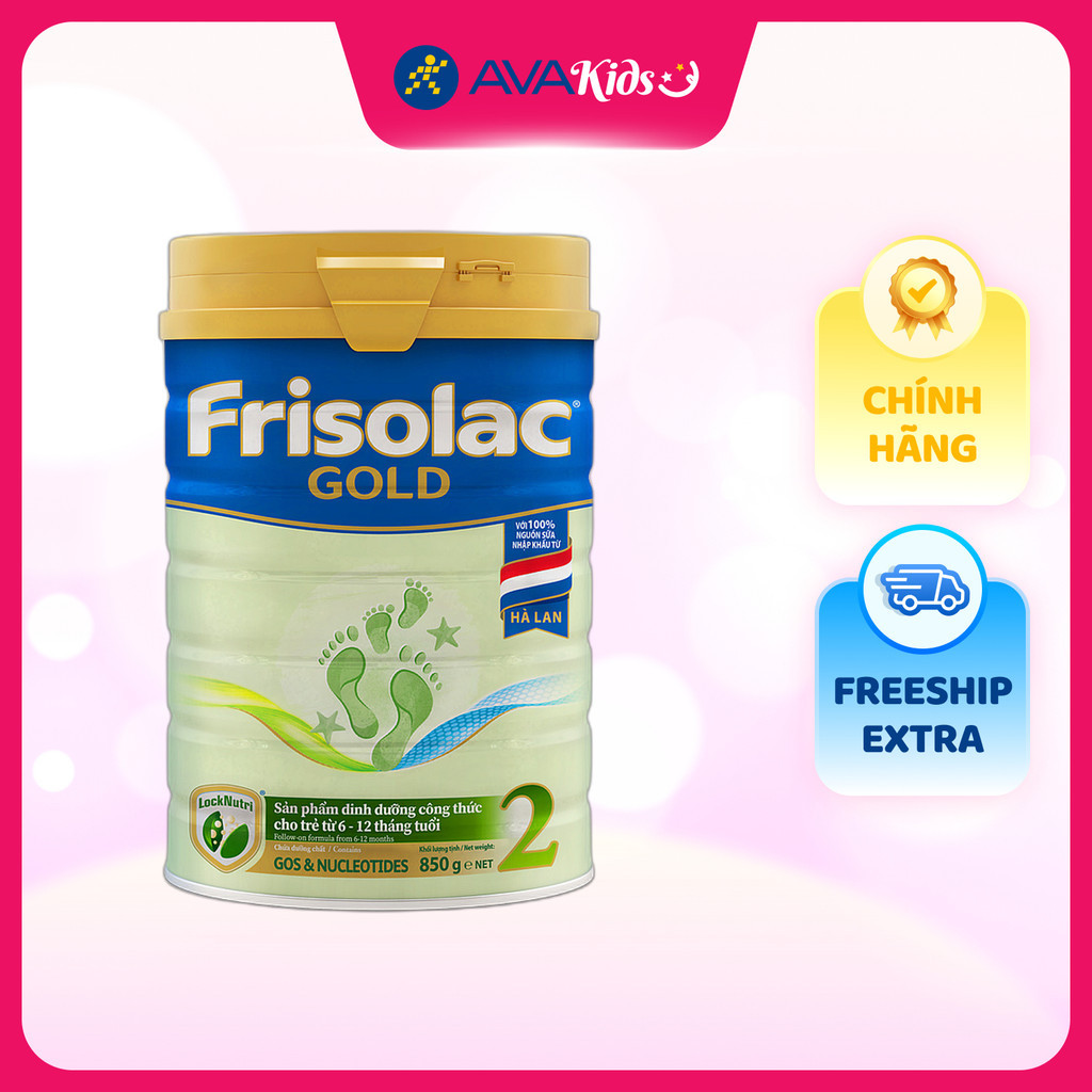 Sữa bột Friso Gold số 2 hương vani 850g (6 - 12 tháng) | Shopee Việt Nam