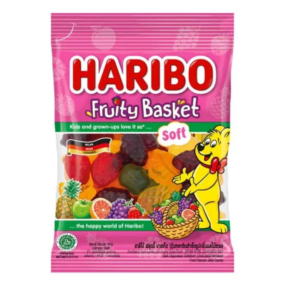 [DATE 05/05/2025] KẸO DẺO HARIBO FRUITY BASKET 80G | Shopee Việt Nam