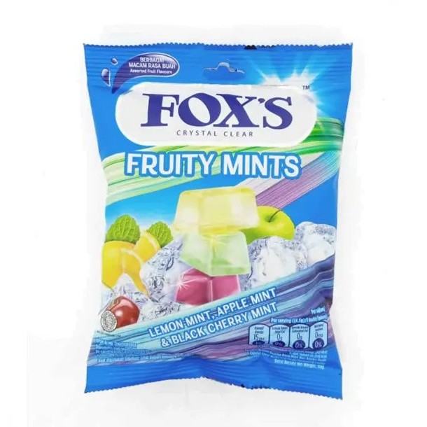 KẸO FOX'S VỊ TRÁI CÂY BẠC HÀ 90G | Shopee Việt Nam