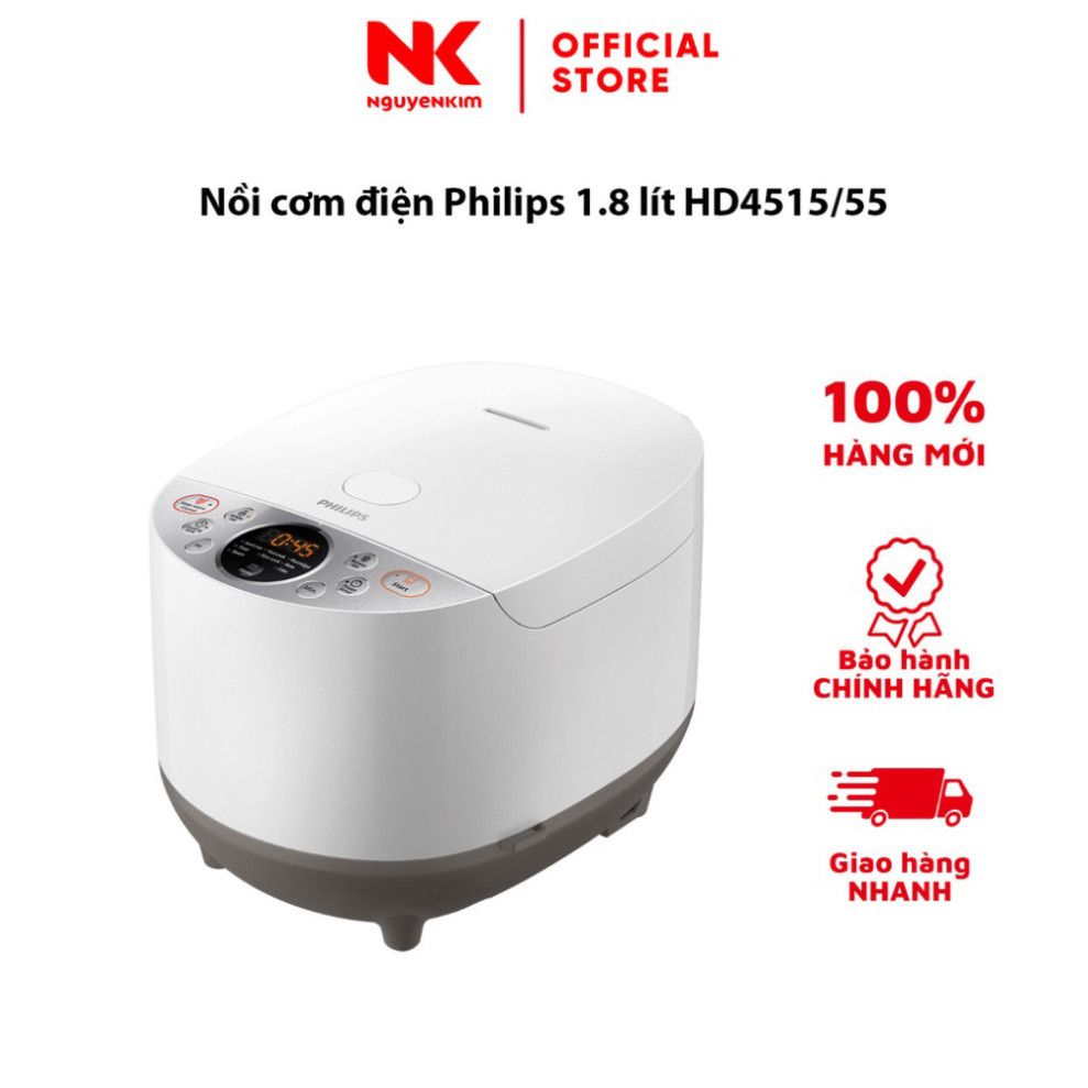 Nồi cơm điện Philips 1.8 lít HD4515/55 chính hãng 100% chính hãng 100% ...