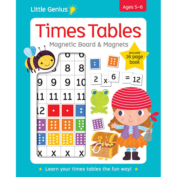 Sách - Times Tables Board & Magnets - Nhập khẩu UK | Shopee Việt Nam