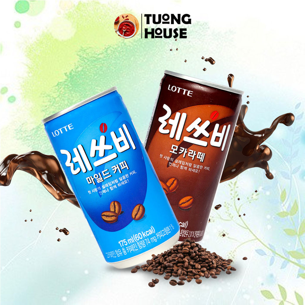 [LOTTE] CÀ PHÊ LETS BE MOCHA LATTE 175ML - [롯데] 레쓰비 모카라떼 175ML | Shopee Việt Nam