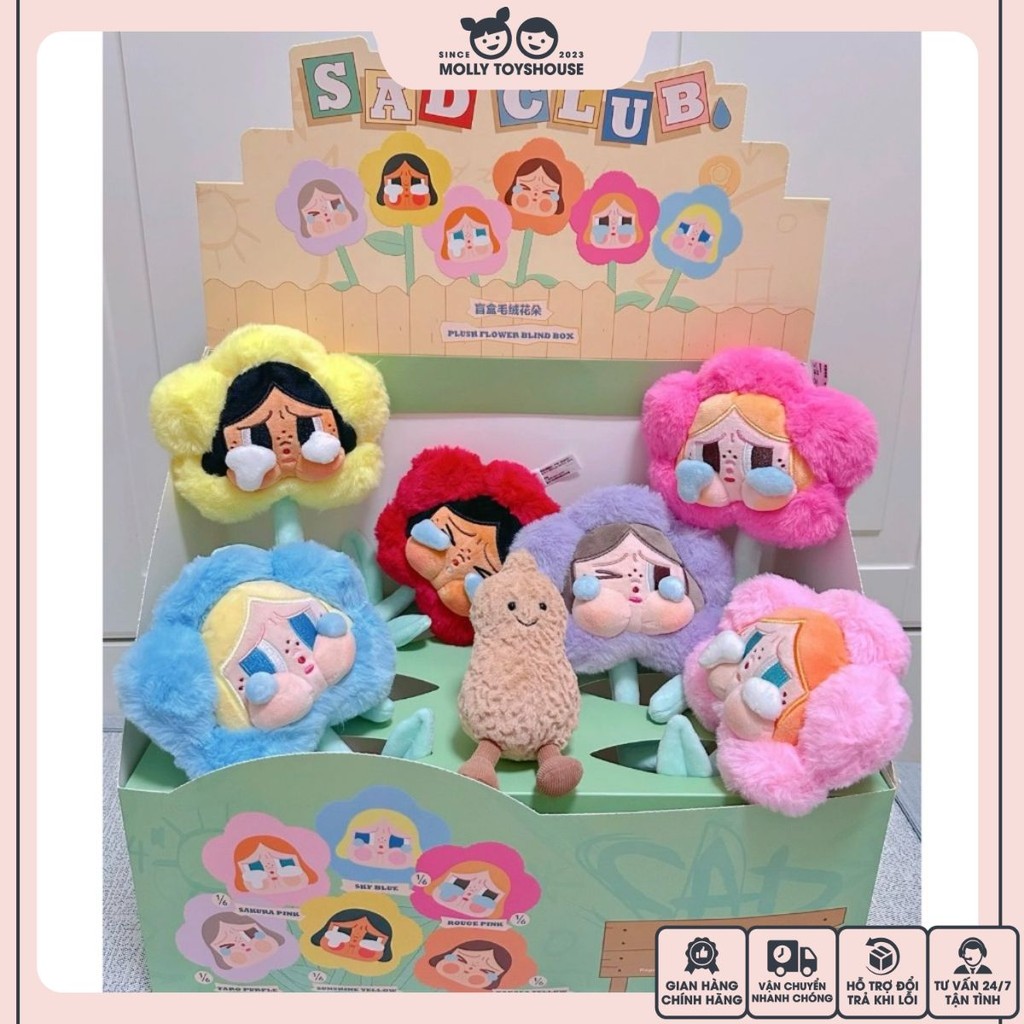 [Blind Box/ hộp mù chính hãng] CÀNH HOA CRY BABY SAD CLUB- CHÍNH HÃNG ...
