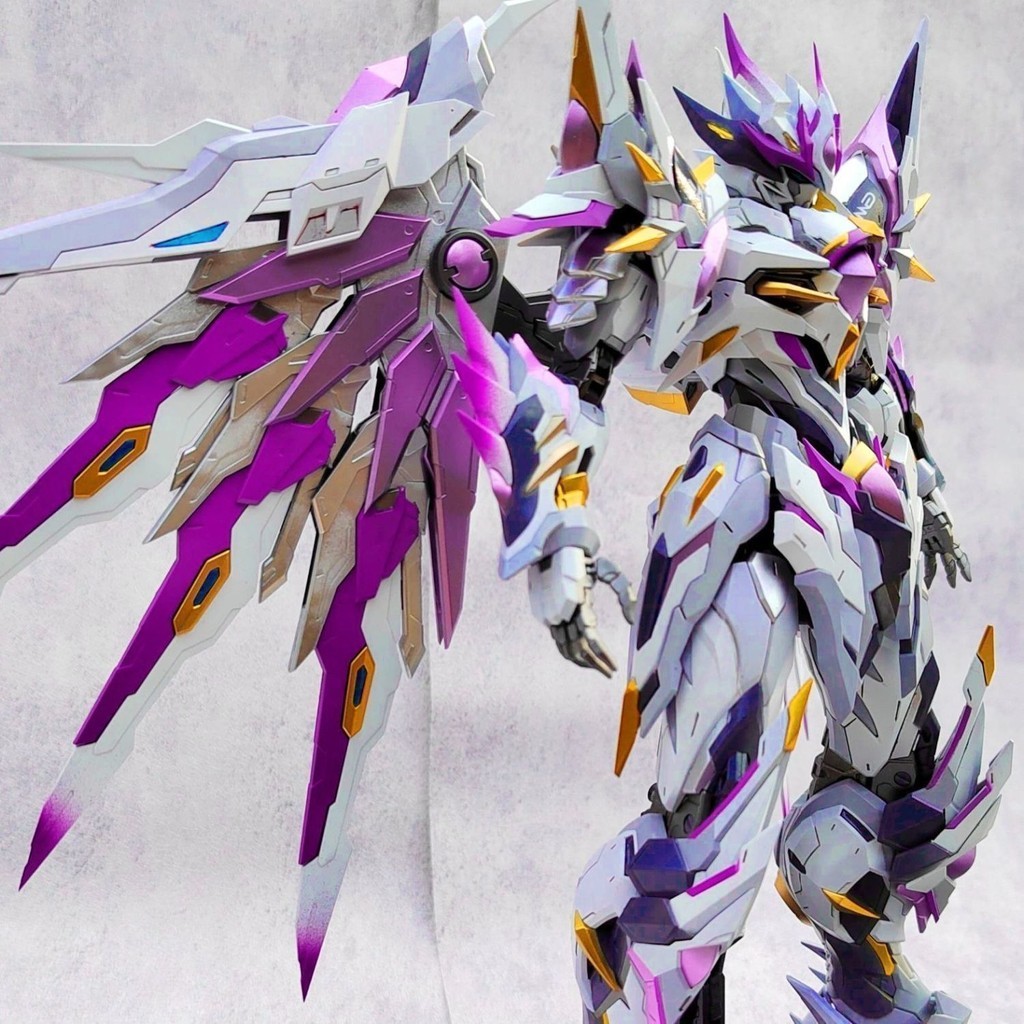 ndai mô hình cơ khí Các mô hình lắp ráp gundam như Lu Bu, Ao Bing, Guan ...