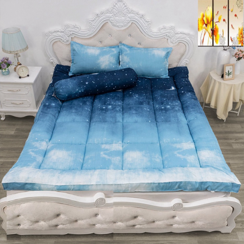 NỆM TOPPER Trần Bông dày dặn ấm áp , Đệm Topper trải sàn,nệm văn phòng ...