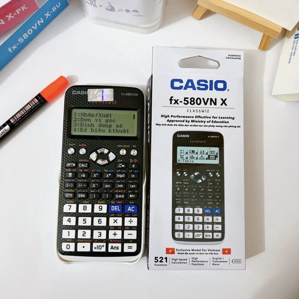 máy tính Casio FX 580VN X - Giá Tốt, Miễn Phí Vận Chuyển, Đủ Loại ...