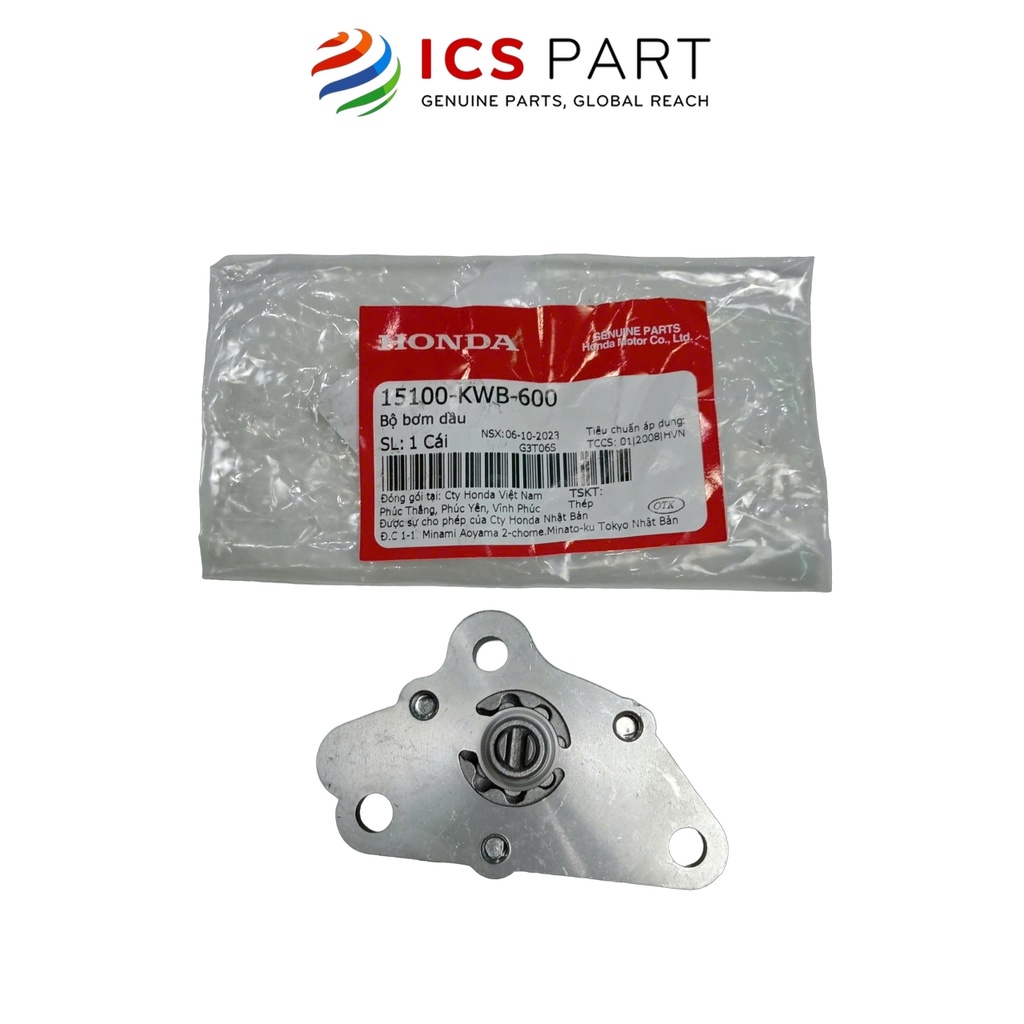 Bộ Bơm Dầu (Tổng Bơm Dầu) HONDA Wave Alpha A (15100KWB600) | Shopee ...