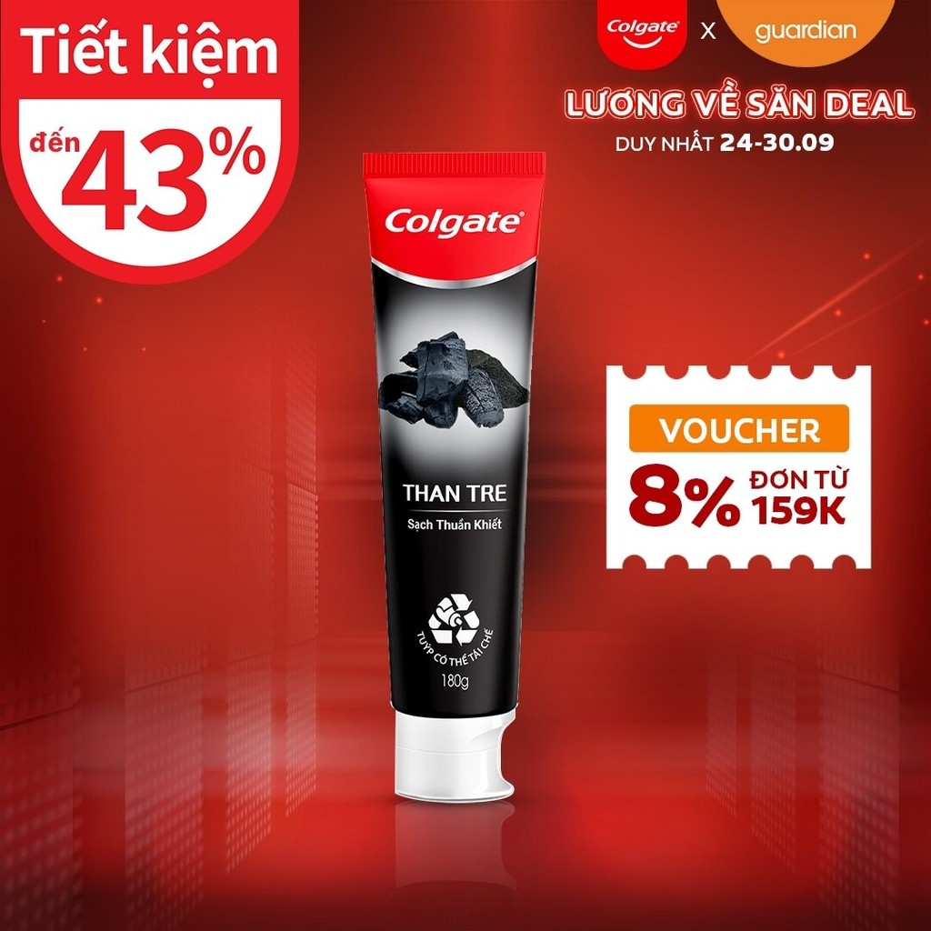 Kem Đánh Răng Colgate Thiên Nhiên Sạch Thuần Khiết Từ Than Tre Hàn Quốc ...