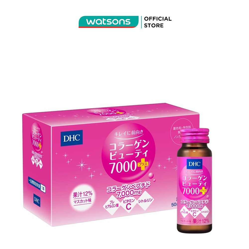 Thực Phẩm Bảo Vệ Sức Khỏe DHC Collagen Beauty 7000 Plus 50ml x 10 ...