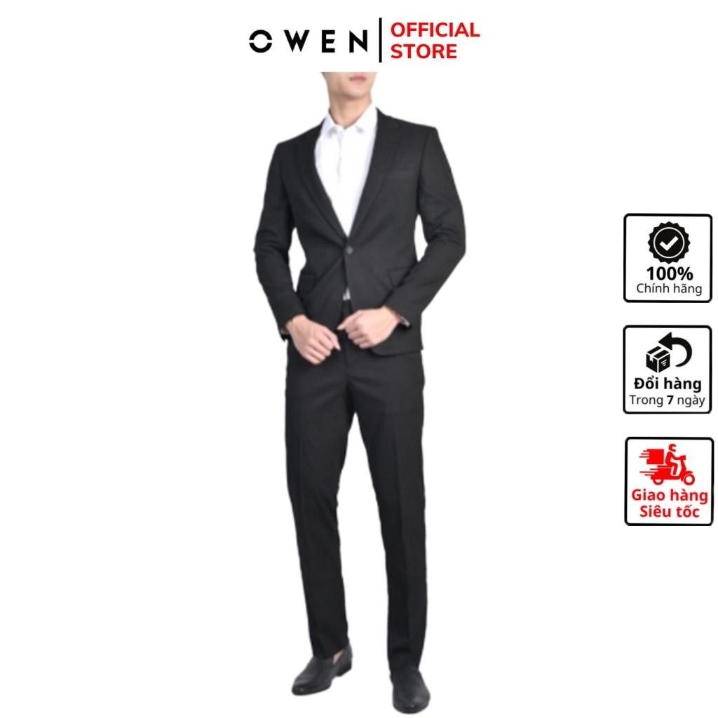 Bộ suit veston công sở nam cao cấp OWEN VES220959 áo vest comple màu ...