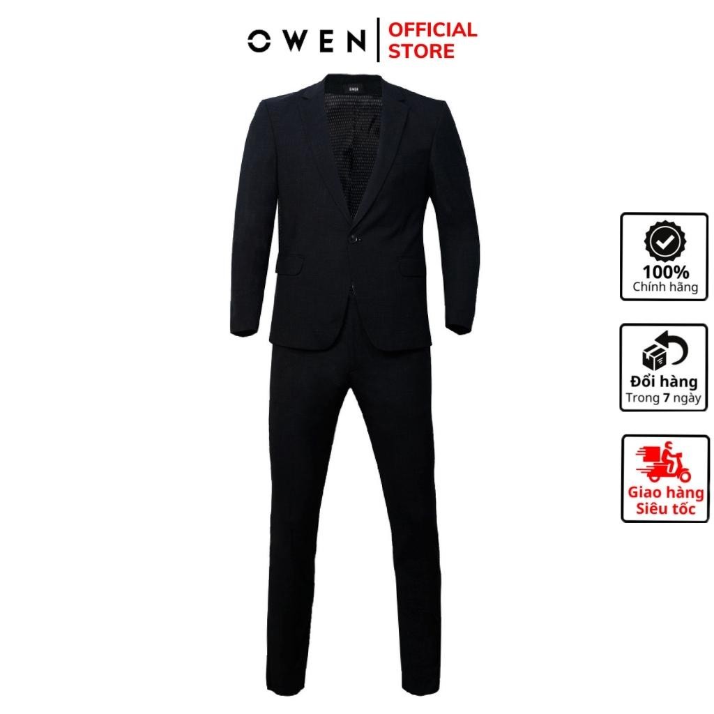 Bộ suit veston công sở nam cao cấp OWEN VES220957 áo vest comple màu ...