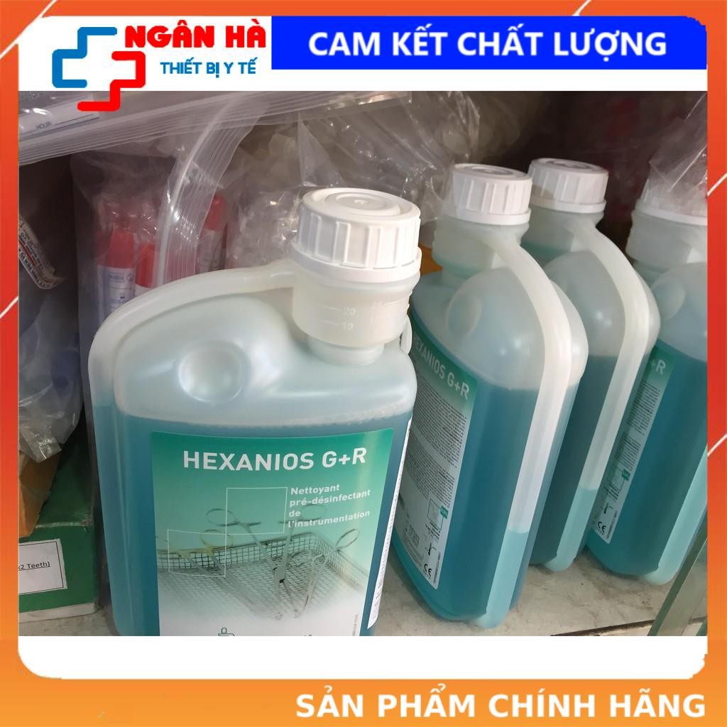 Dung dịch ngâm tẩy rửa dụng cụ phẫu thuật thẩm mĩ Hexanios G R ...
