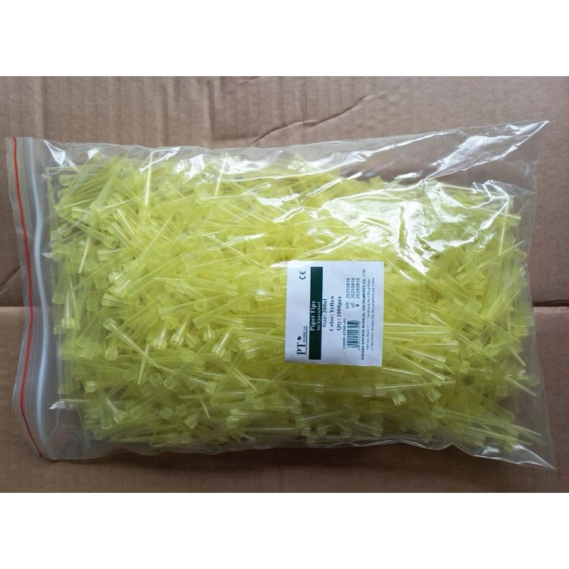 Đầu col vàng 200ul, có khía hoặc không khía - PT Medical chính hãng ...