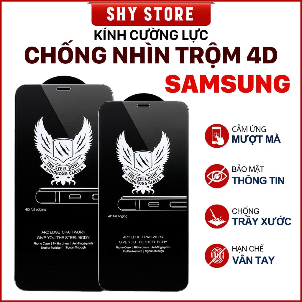 [CNT] Kính cường lực SAMSUNG F41, F42 5G | Chống nhìn trộm không nhận ...