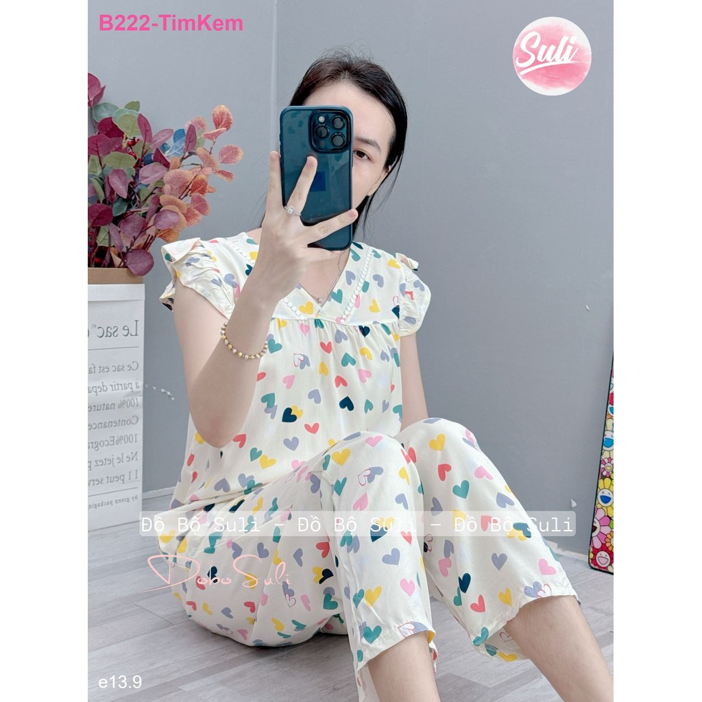 Bộ Dài Tole Thái Lanh B223 B222 - Đồ Bộ Suli | Shopee Việt Nam