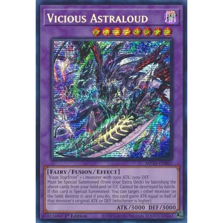 [ Bài Yugioh Chính Hãng ] Vicious Astraloud - MP24-EN083 - Prismatic ...