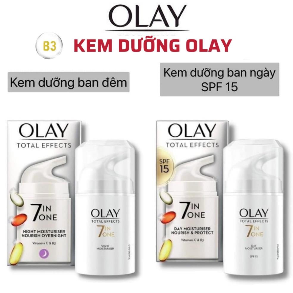 Kem Dưỡng Olay Total Effects 7 In 1 Ngày Và Đêm 50ml chống lão hóa ...