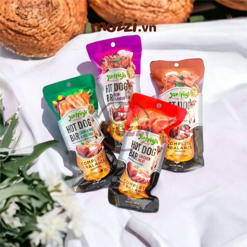 Snack cho chó Xúc xích Jerhigh cây 150gr | Shopee Việt Nam