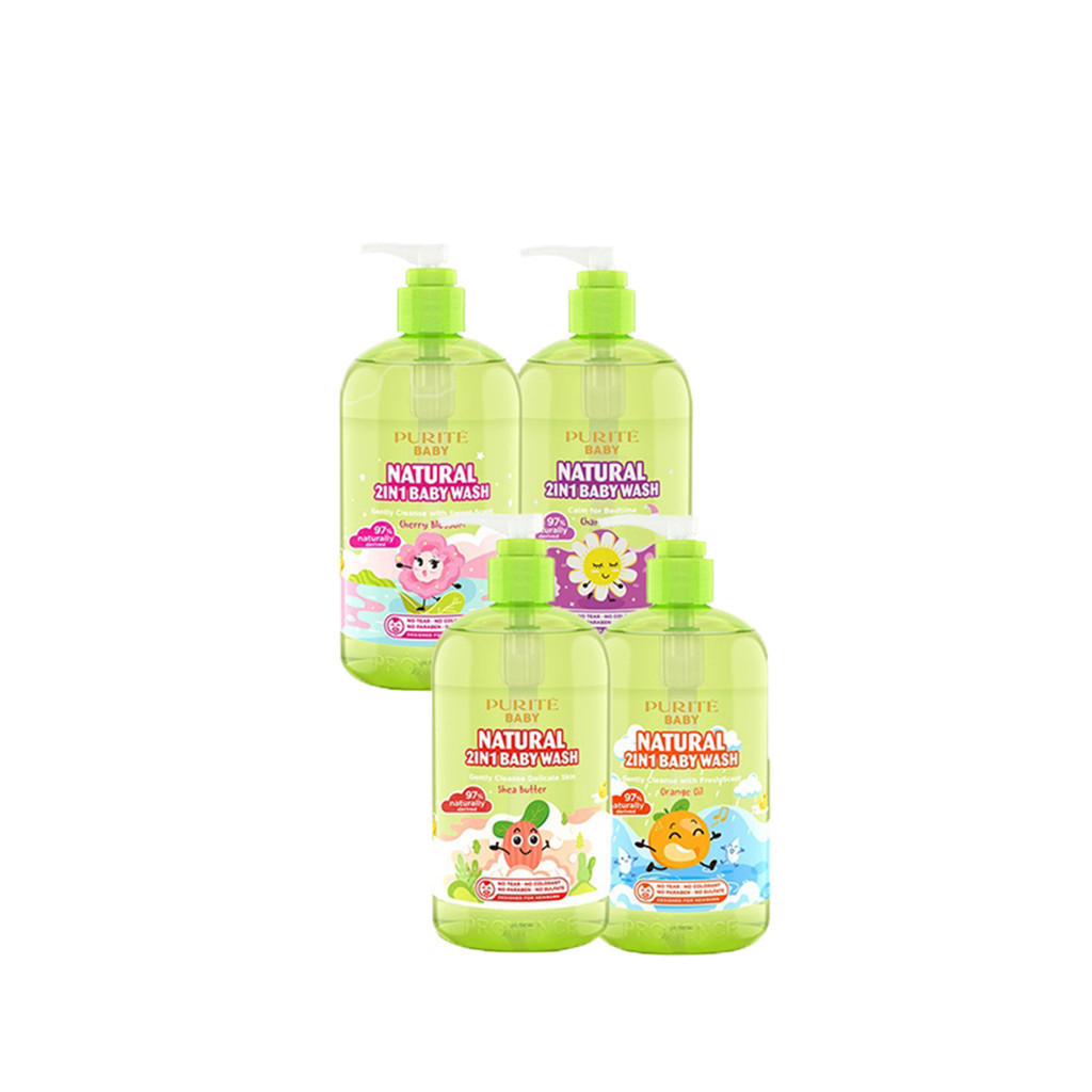 Sữa Tắm Gội Purité Baby Natural 2in1 500ml | Shopee Việt Nam