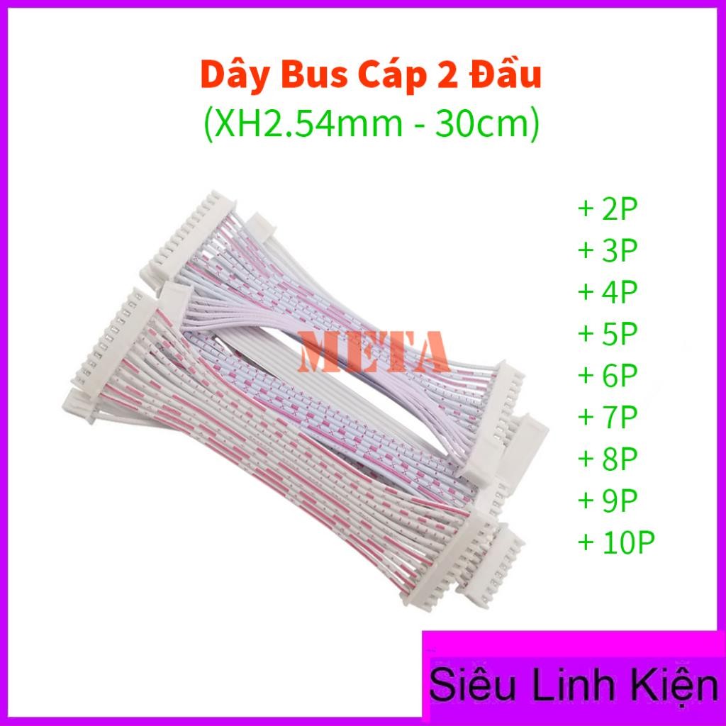 Dây Bus Cáp Kết Nối XH2.54mm 2 đầu dài 30cm 2P-10P | Shopee Việt Nam