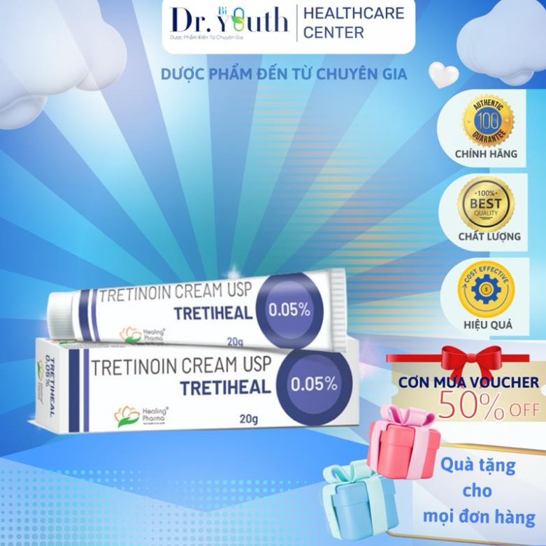 Kem Tretinon Healing Pharma 0.05 % xách tay Ấn Độ | Shopee Việt Nam