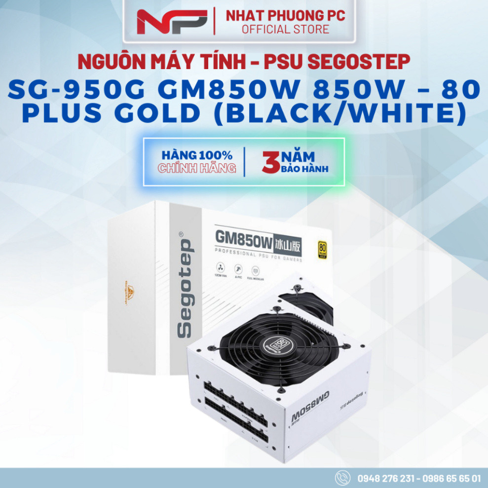 Nguồn Segotep SG-950G GM850W 850W – 80 Plus Gold (Black/White) - Hàng chính hãng | Shopee Việt Nam