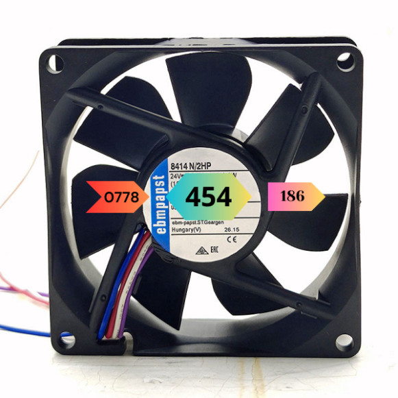 [Mới] Quạt Làm Mát Ebmpapst 8414n/2HP 8025 24V 109ma 2.6W | Shopee Việt Nam