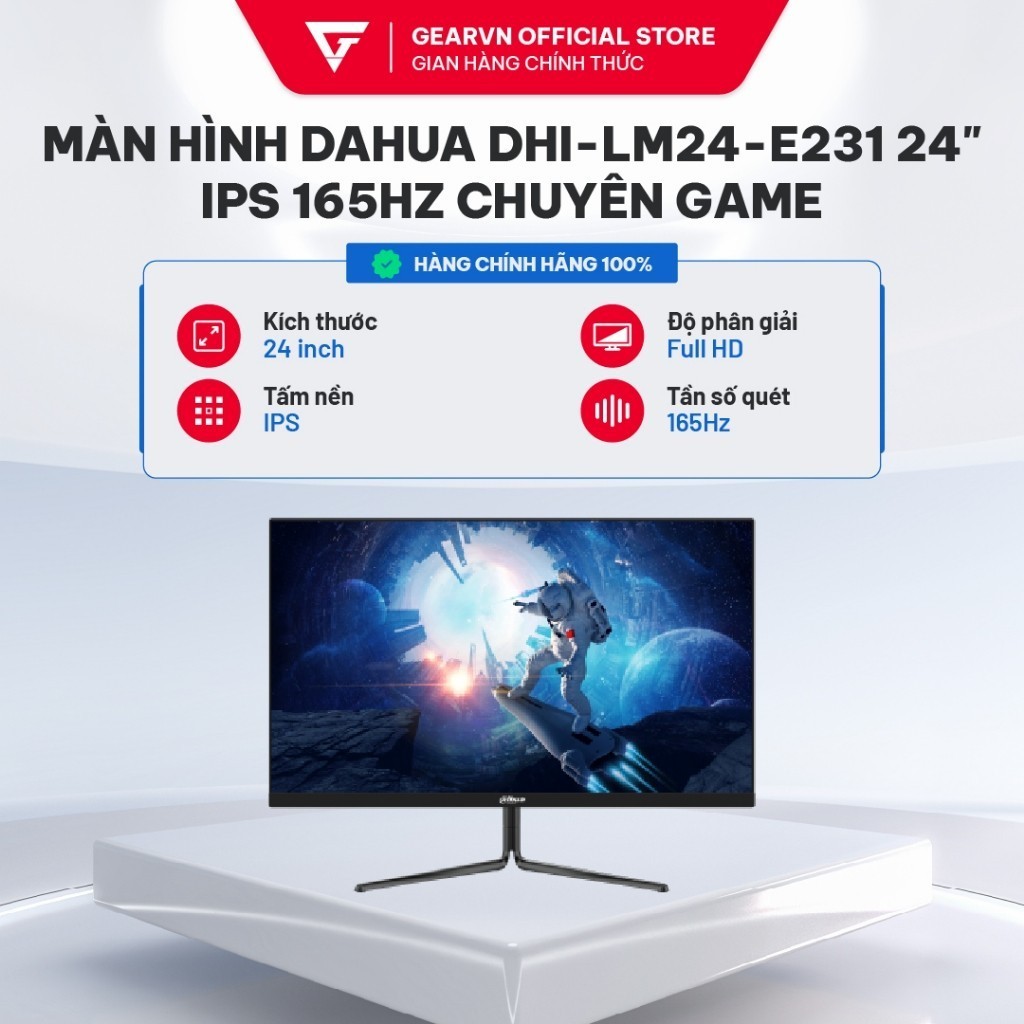 Màn hình Dahua DHI-LM24-E231 24" IPS 165Hz chuyên game | Shopee Việt Nam