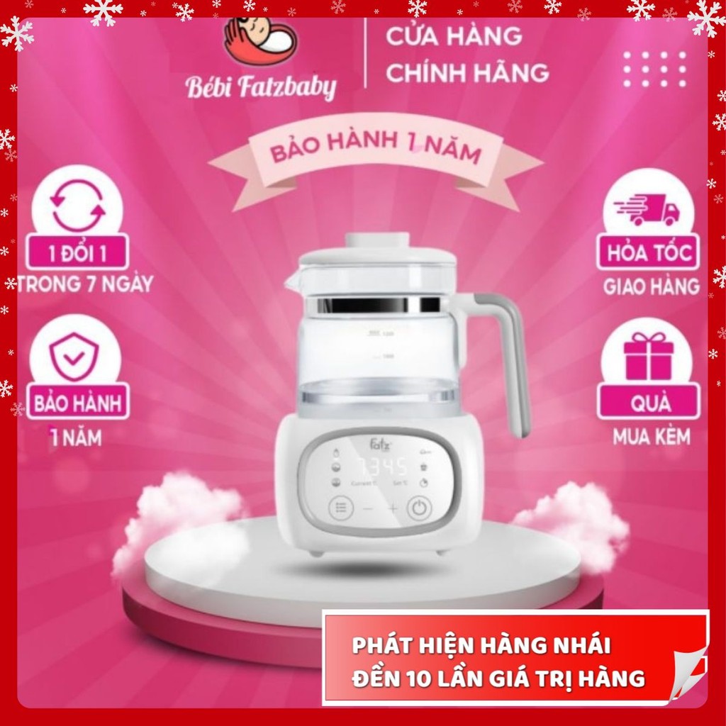 Máy đun nước và hâm nước pha sữa điện tử QUICK 9 Fatz.baby - Bảo hành 1 ...