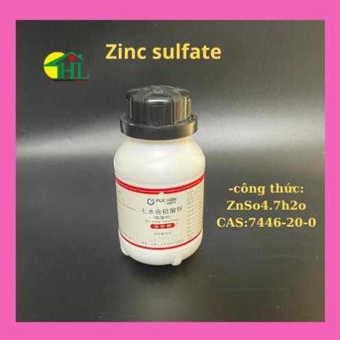 Hóa Chất: Zinc Sulfate Heptahydrate ZnSO4.7H2O 500g T.Quốc | Shopee ...