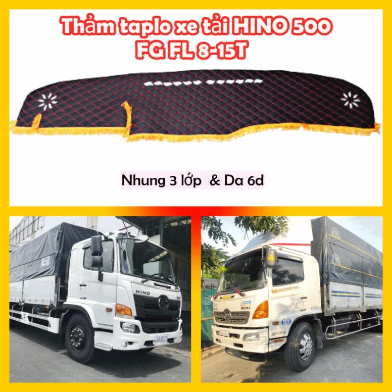 Thảm lót taplo xe tải Hino 500 FC 6 tấn 6 tấn 5 6T 6T5 7T đẹp chuẩn ...