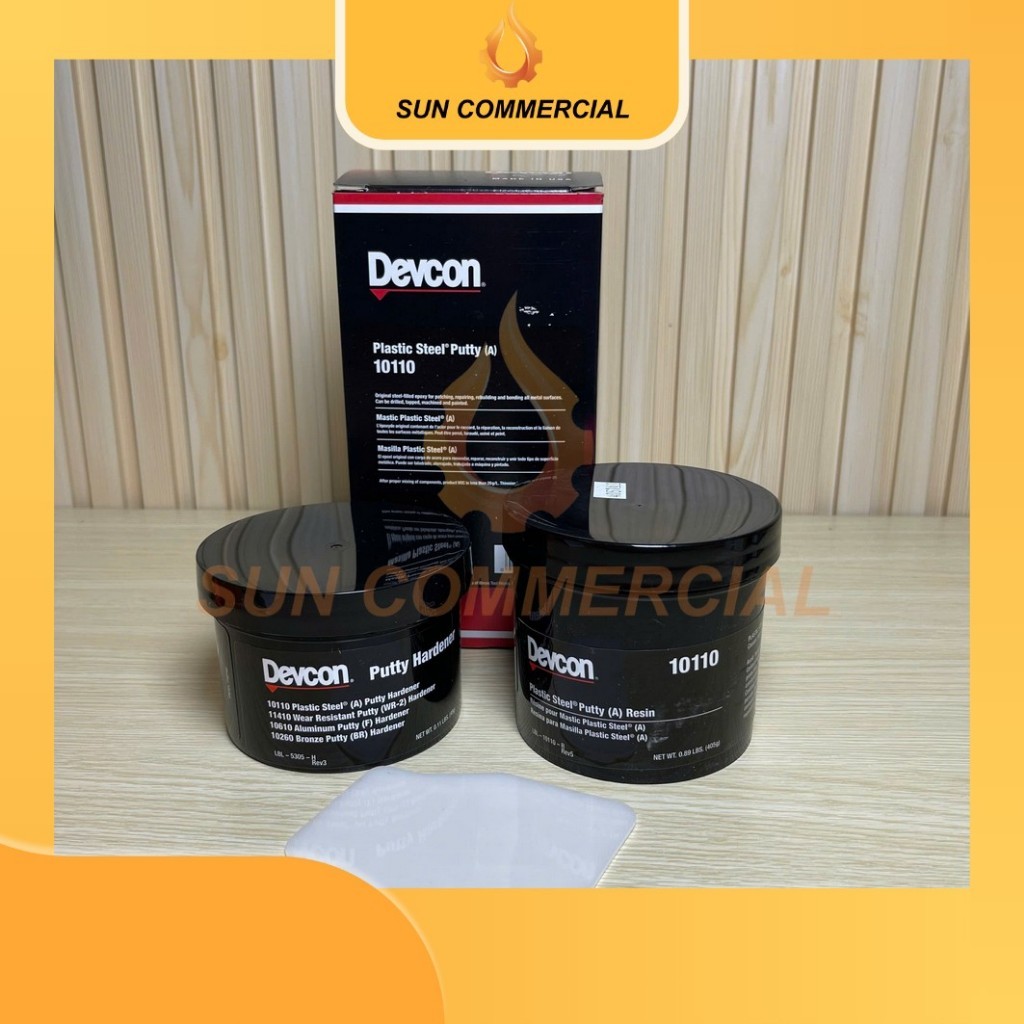 Devcon Plastic Steel Putty (A) 10110, 454g/bộ, Keo dán kim loại chứa epoxy 2 thành phần | Shopee ...